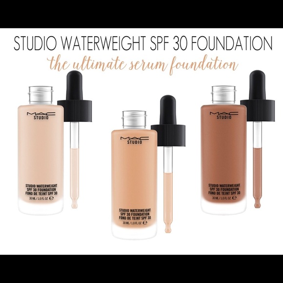 MAC Cosmetics | Makeup | Mac Studio Waterweight Foundation | Poshmark